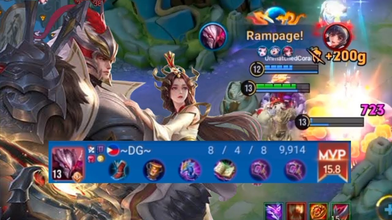 I tried Gan and Mo - Grandmaster skin - Honor of Kings - YouTube