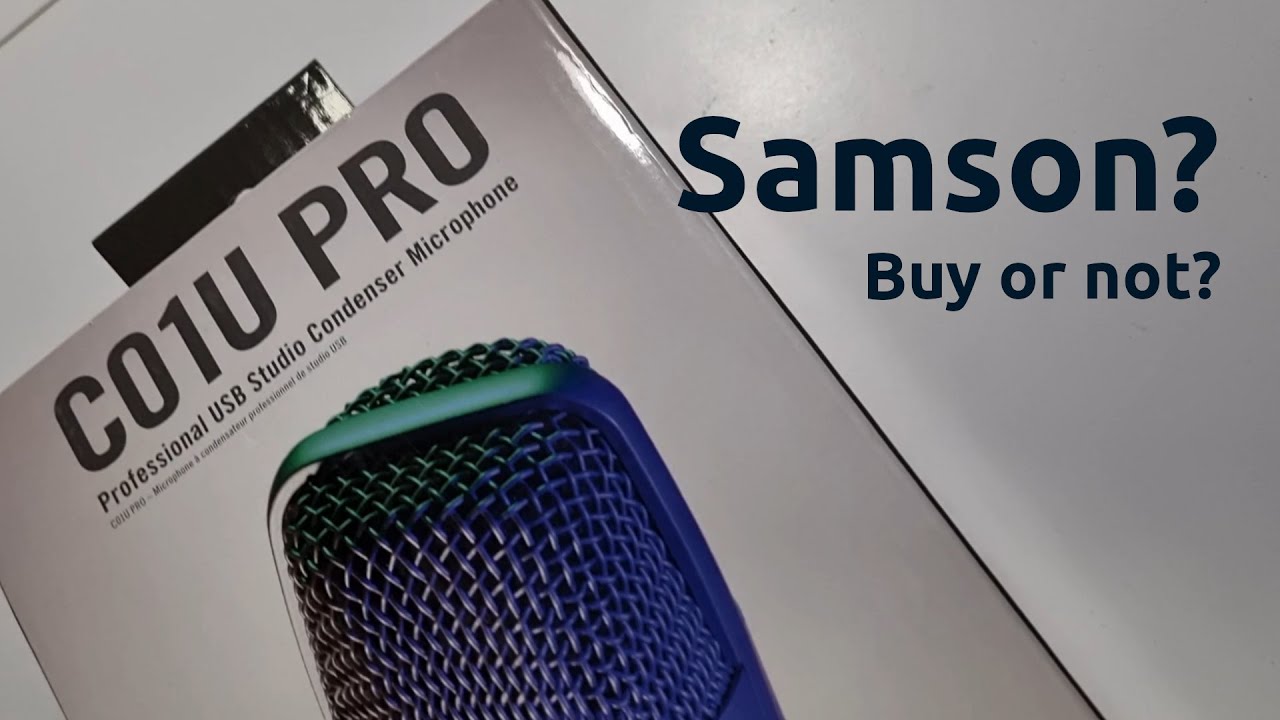 Чи варто купувати Samson C01U Pro? - YouTube