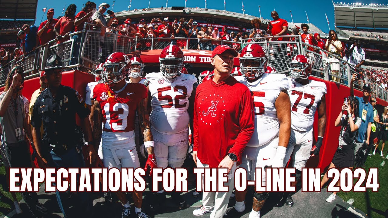 What are the expectations for the Alabama football offensive line in ...