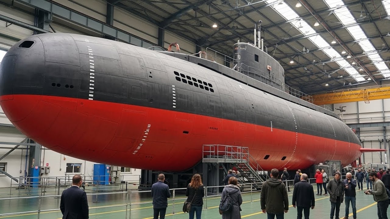 The Construction of a Modern Nuclear Submarine - YouTube