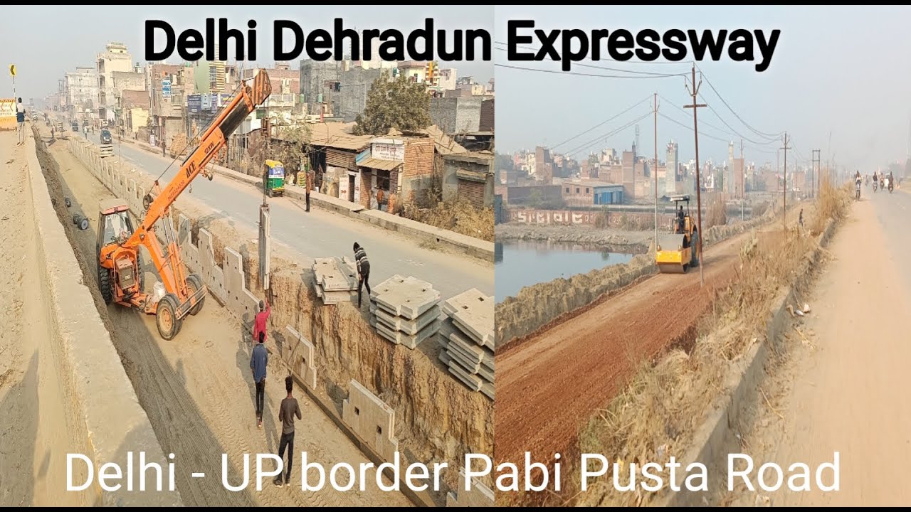 Delhi Saharanpur Dehradun Expressway Uttarakhand: Pabi Pusta Road 🛣️ ...