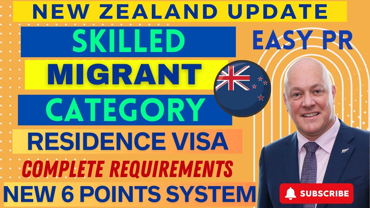 Skilled Migrant Category Resident Visa - New Zealand 6 Point System - YouTube