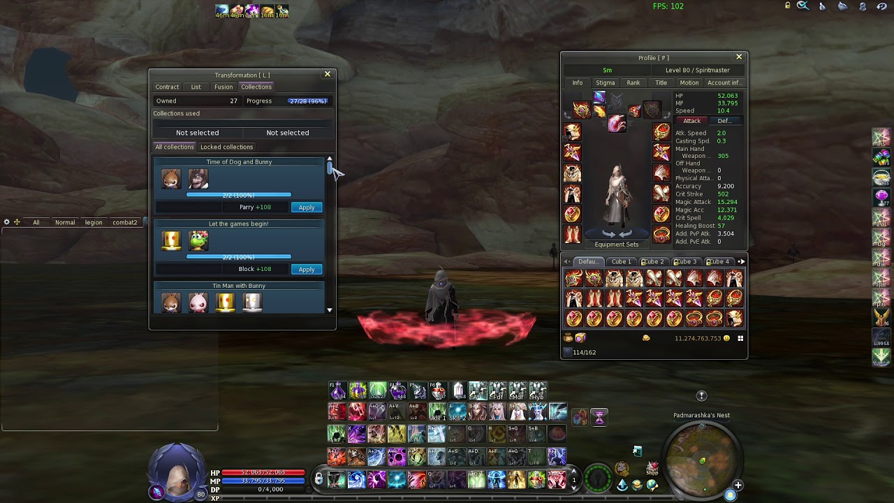 !Aion Transformation Collections Bug 27.4.18 - YouTube