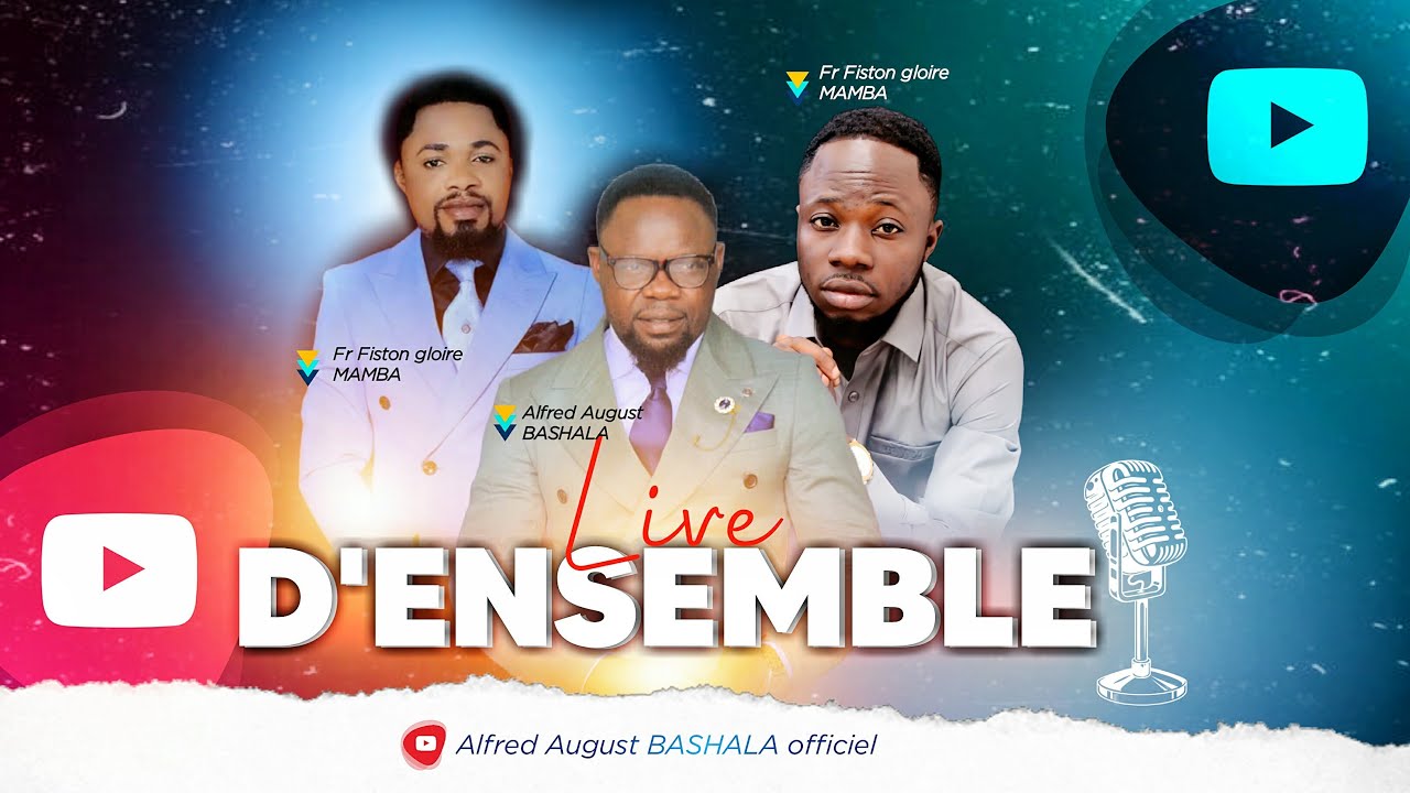 August Bashala - Live D'ensemble avec Fiston Mamba Valery Tshibangu ...