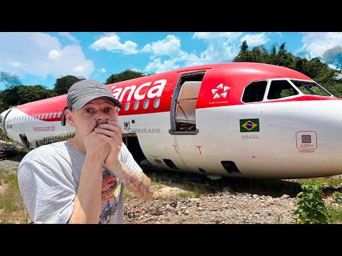 Será que esse AVIÃO CAIU? * CEMITÉRIO DE AVIÕES *