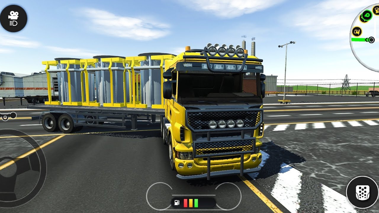 Drive Simulator 2020 - Android Gameplay Construction & Transport Truck ...