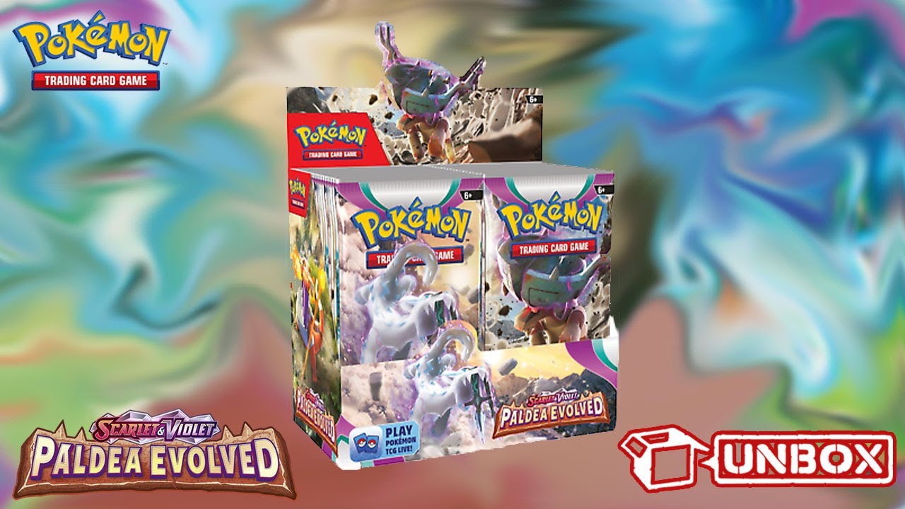 UNBOXING Booster Box Evoluções em Paldea PARTE 2 (Booster Box Paldea ...