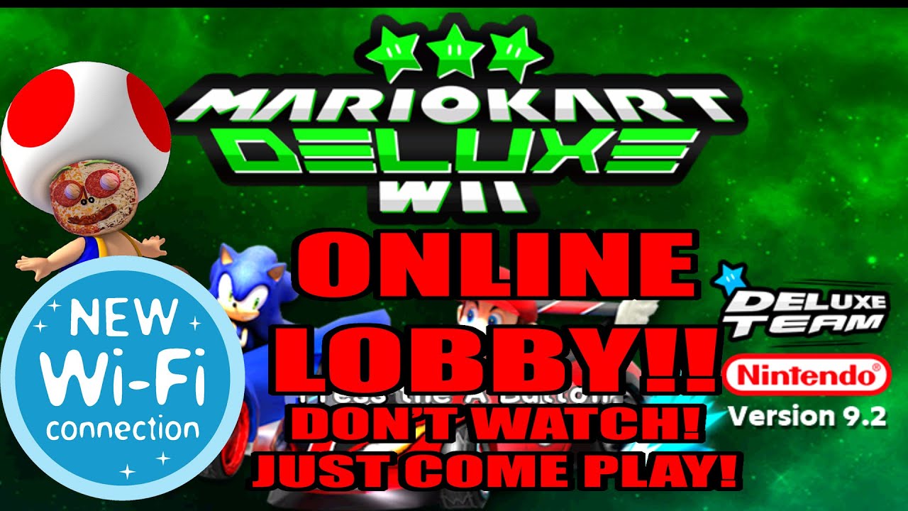 MKWII DELUXE WITH ONLINE MULTIPLAYER LOBBY | ROM PATCH IN DESCRIPTION ...