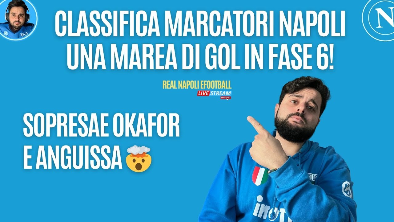 EFOOTBALL | CLASSIFICA MARCATORI NAPOLI - STAGIONALI E ALL TIME 🔥 ...
