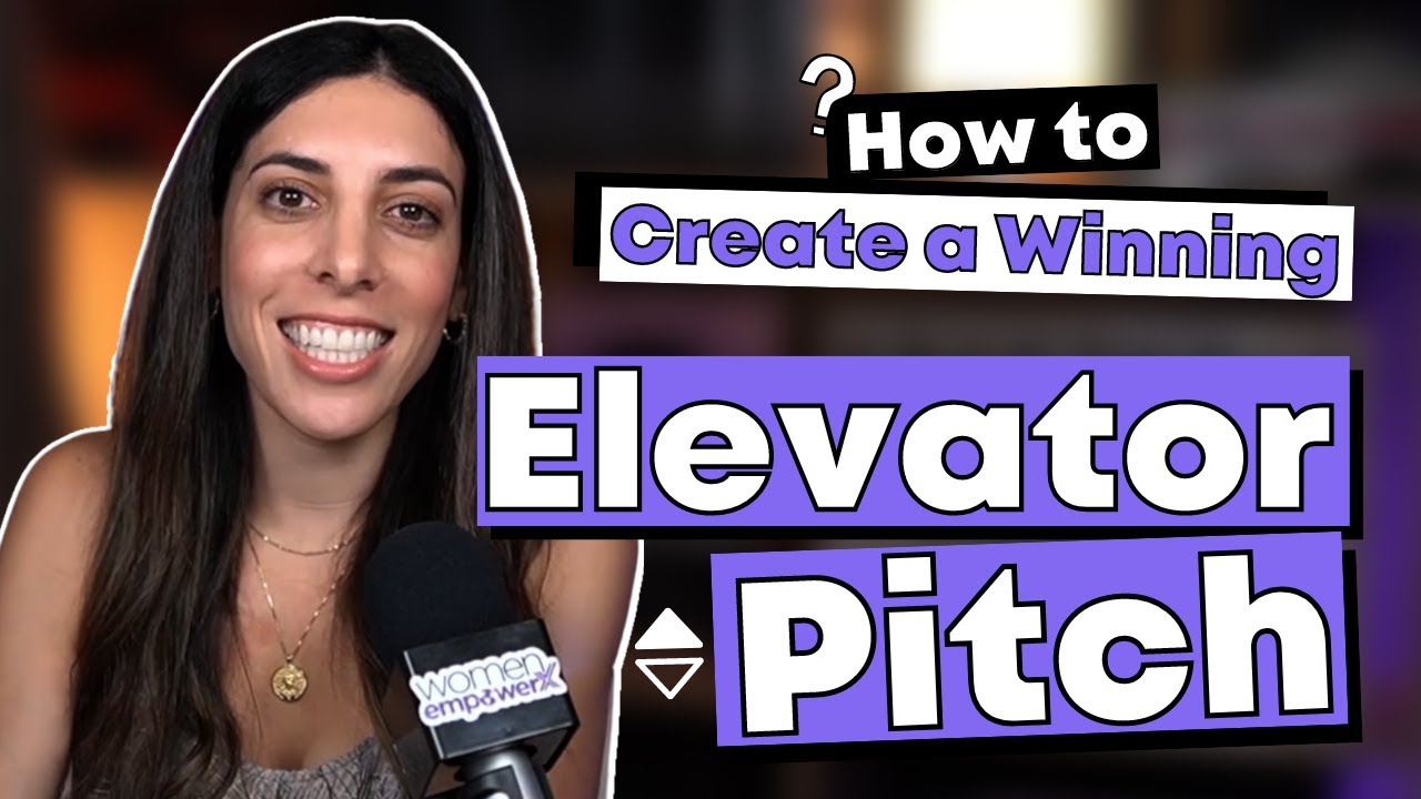 How to Create a Winning Elevator Pitch - YouTube