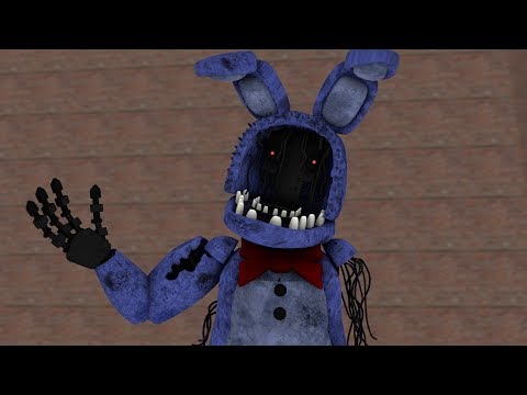 [FNAF/SFM\\MEME] How Bonnie actually lost his face..