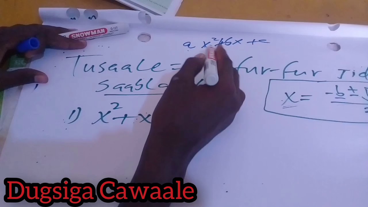 Xisaab Fasalka sideedaad 8 - YouTube