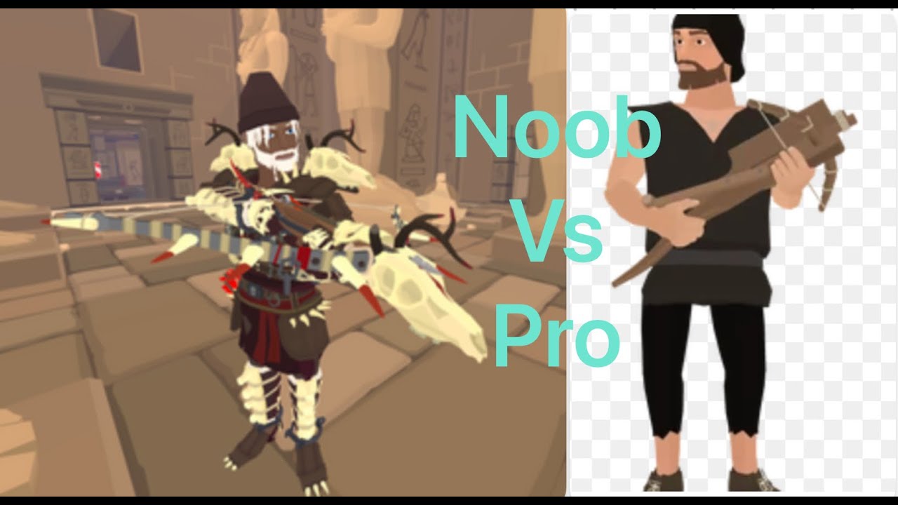 Noob vs pro in narrow one - YouTube