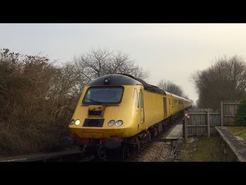 Network Rail (NMT) 125 Passing Through Templecombe To And From Weymouth ...
