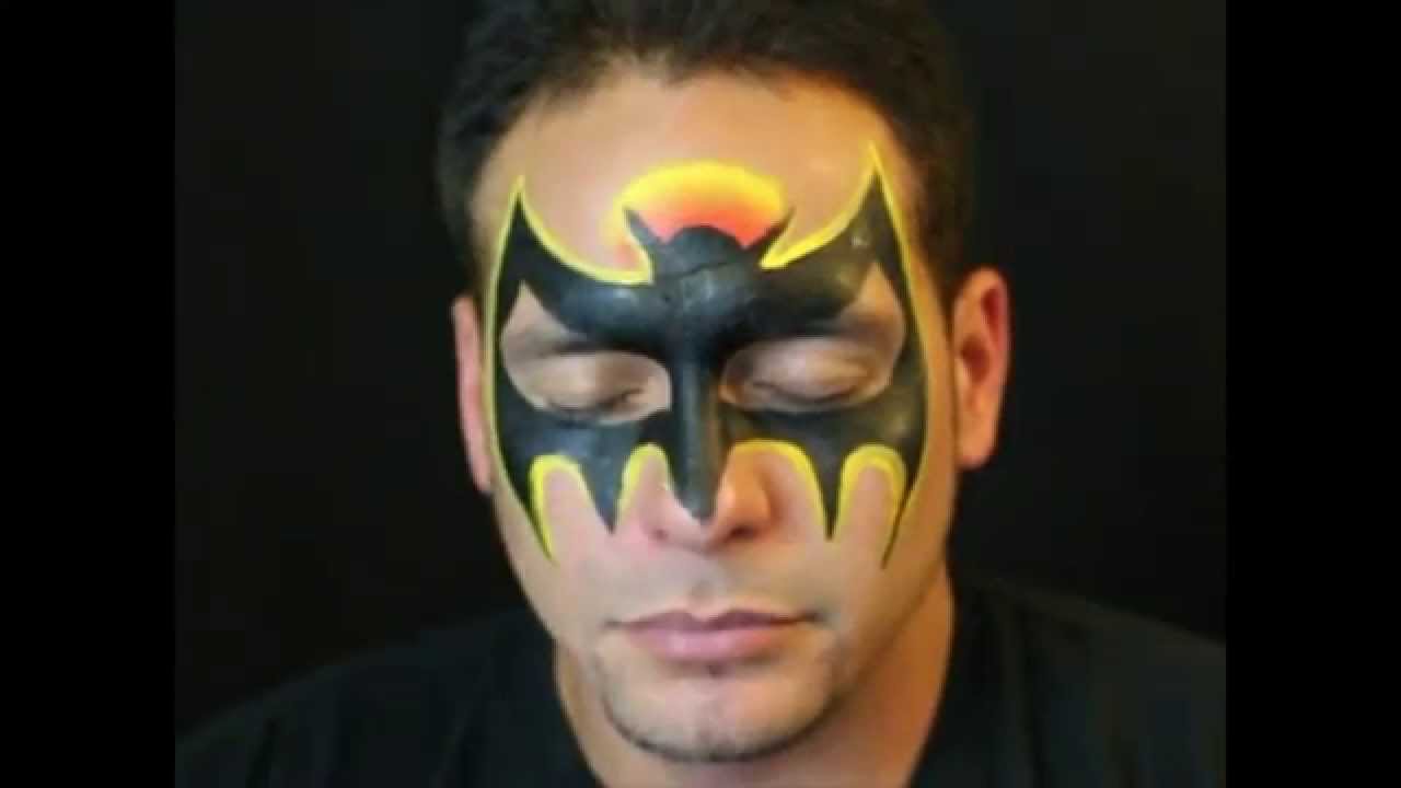Batman Face Paint Mask