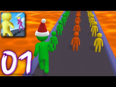 🤼🏃💪🏻 Giant Rush All Levels Gameplay #01 - Giant Rush Game Max Level ...