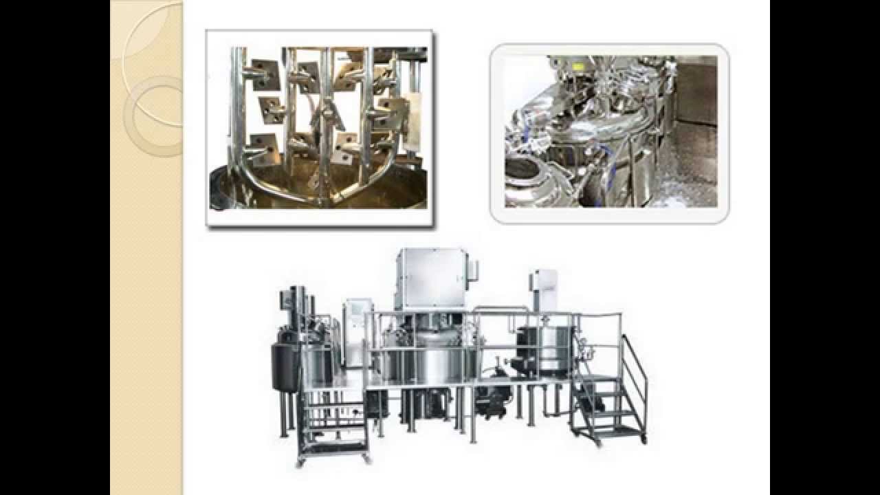 Ointment Cream Lotion Manufacturing Process Tooth paste Manufacturing ...