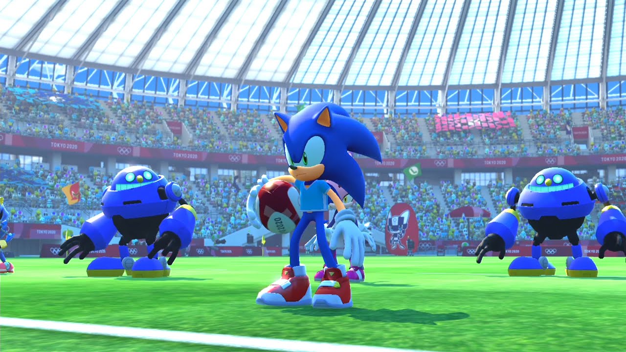 Sonic Hard Ball game Series! Mario and Sonic AT Olympic Games Tokyo ...