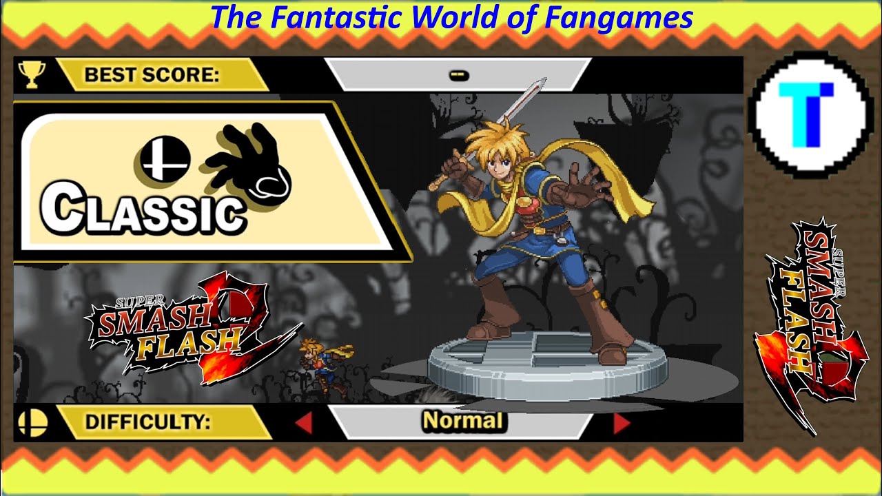 Super Smash Flash 2 Classic Mode Isaac no continues - YouTube