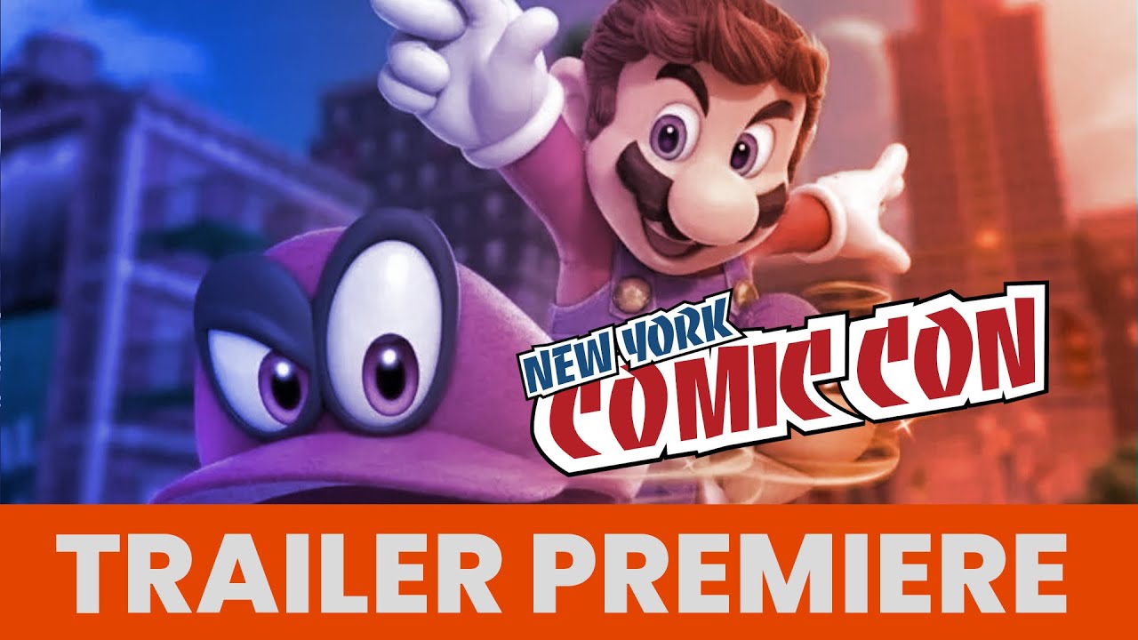 Super Mario Movie Trailer Debuts at New York Comic Con! - YouTube