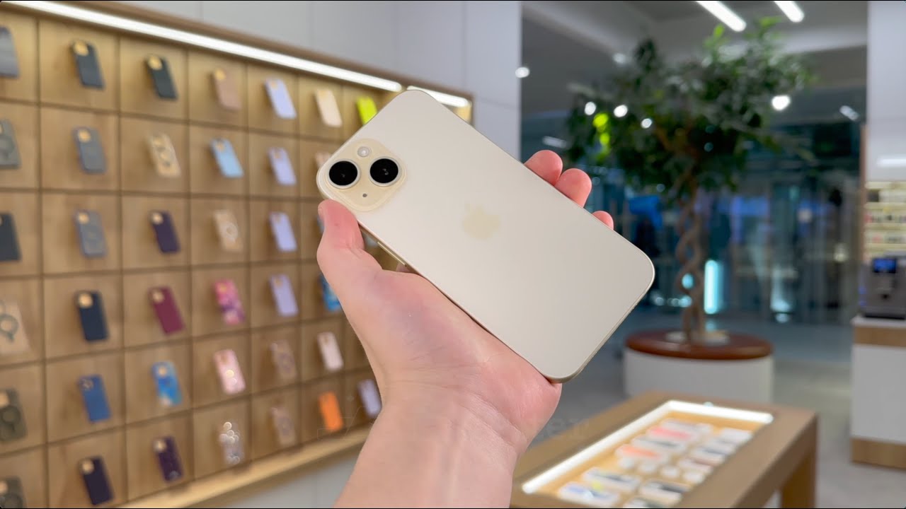 Apple iPhone 15 Yellow - YouTube