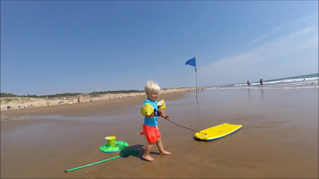 Dagje strand in de Vendee - YouTube