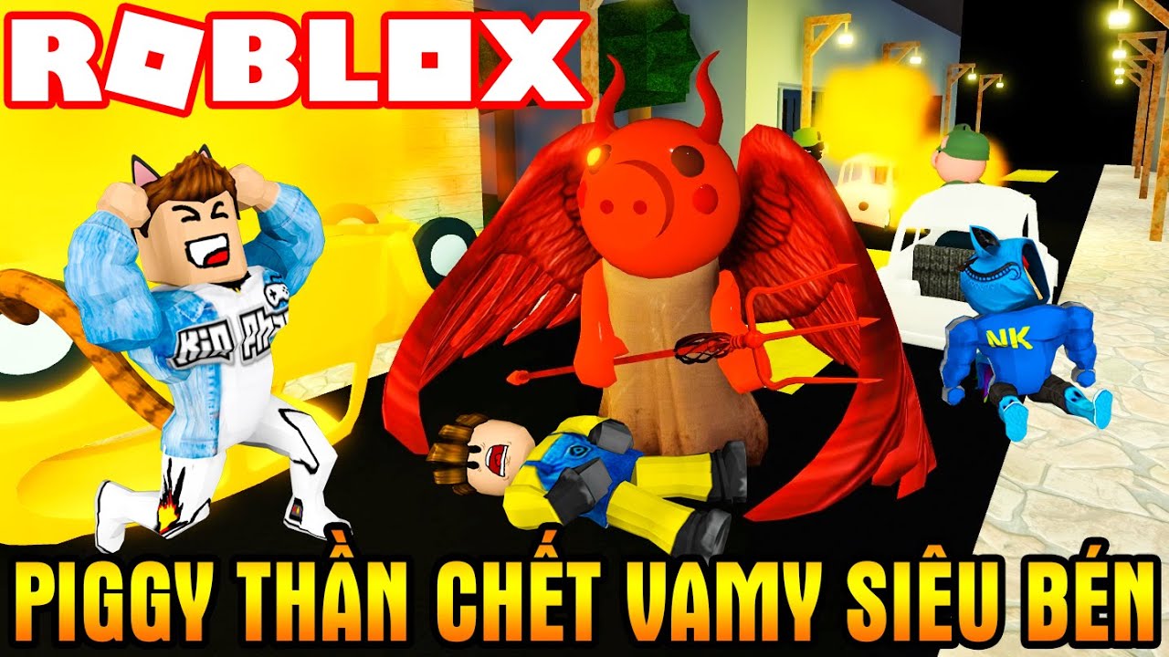Team Lầy Toang Hoang Khi Vamy Dính Ngãi Heo Thần Chết Siêu Cool | Piggy ...