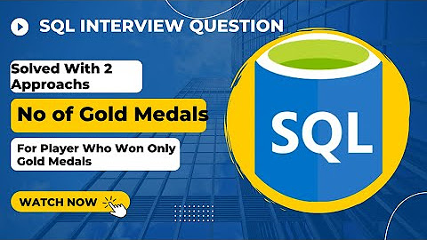 SQL Medium Complex Interview Problems - YouTube