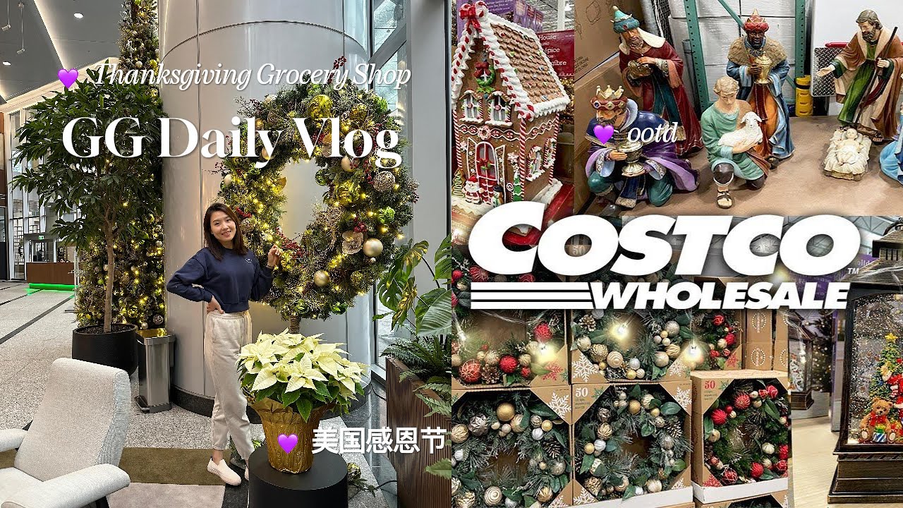 Boston Costco November Thanksgiving Shop 美國波士頓感恩節好市多購物 - YouTube
