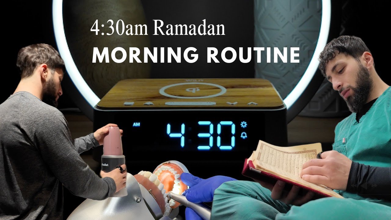 4:30 AM RAMADAN MORNING ROUTINE - YouTube