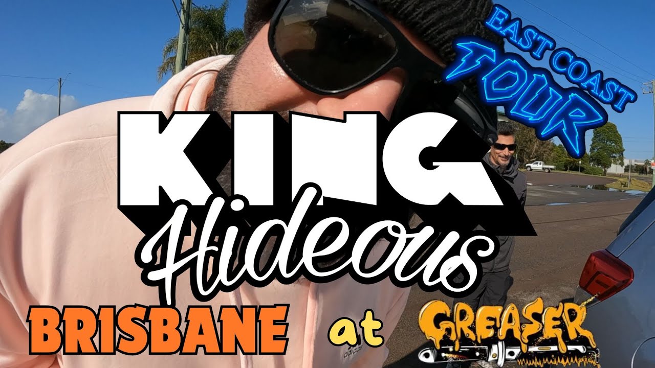 KING HIDEOUS do BRISBANE! [Tour Diary] - YouTube