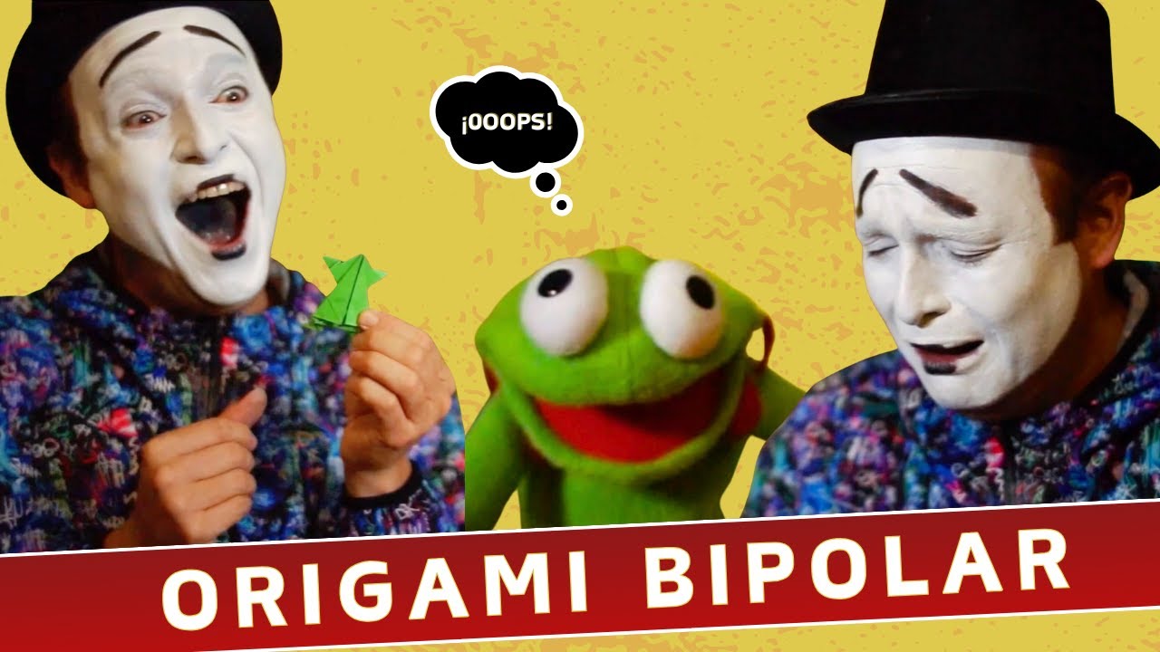 Super E REACCIONA I RANAS SALTARINAS en ORIGAMI de PPO I Mimo Bipolar ...