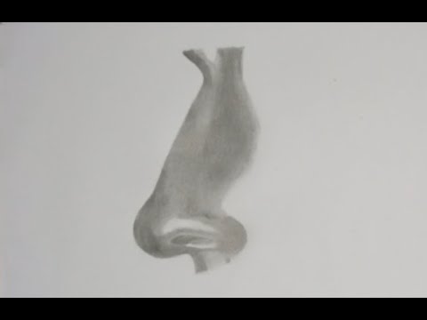 How to Draw Nose-Side View - YouTube