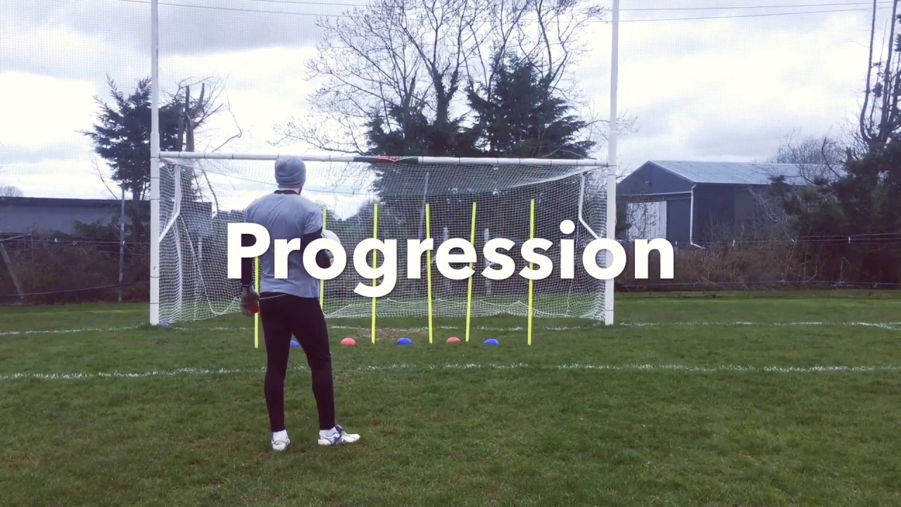 GAA GK #31 Kickouts - Practicing Technique - YouTube