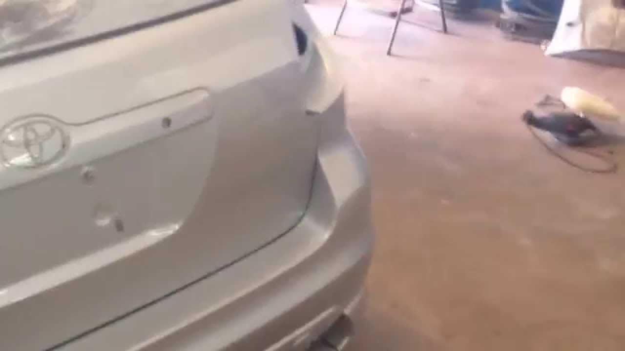 Toyota Matrix Gets Paint Job (Lost Footage) - YouTube