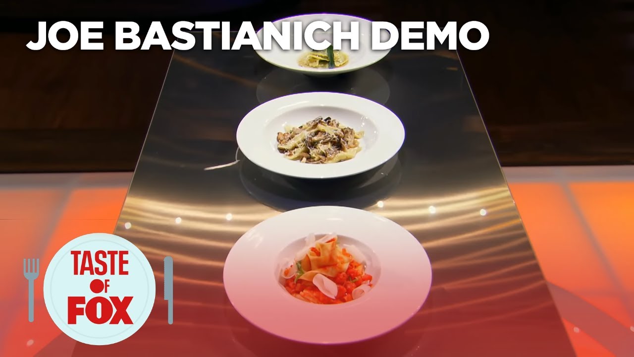 Joe Bastianich Demonstrates How To Make 3 Types Of Pasta | FOOD CLUB ...