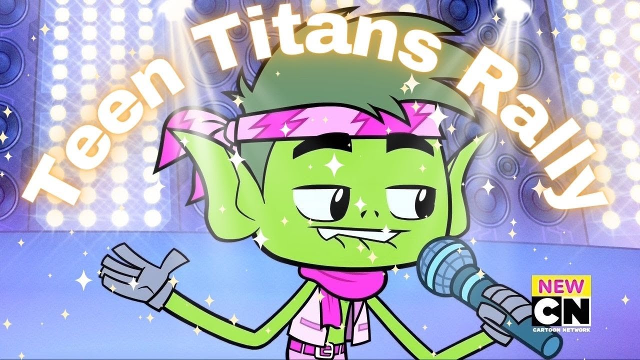 Teen Titans Go! | Teen Titans Rally | Orange Cartoon's Music Video ...