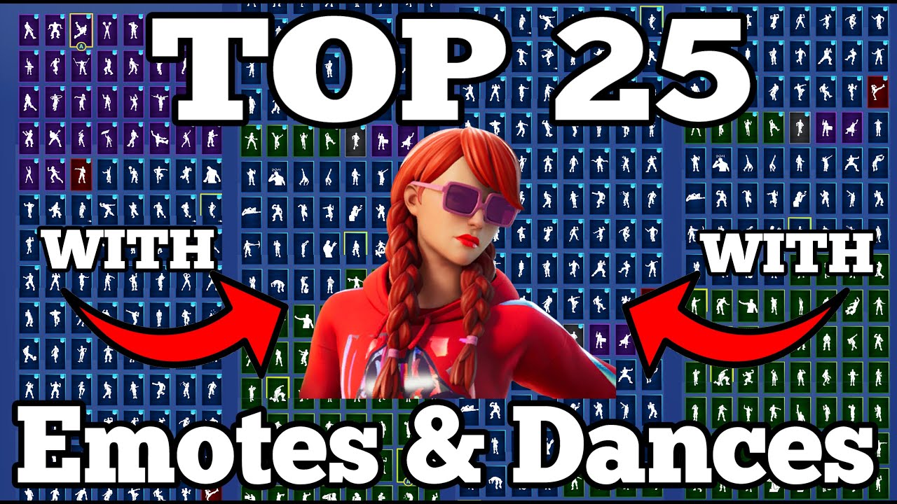 Fortnite Top 25 Emotes & Dances with Summer Fable Skin - YouTube