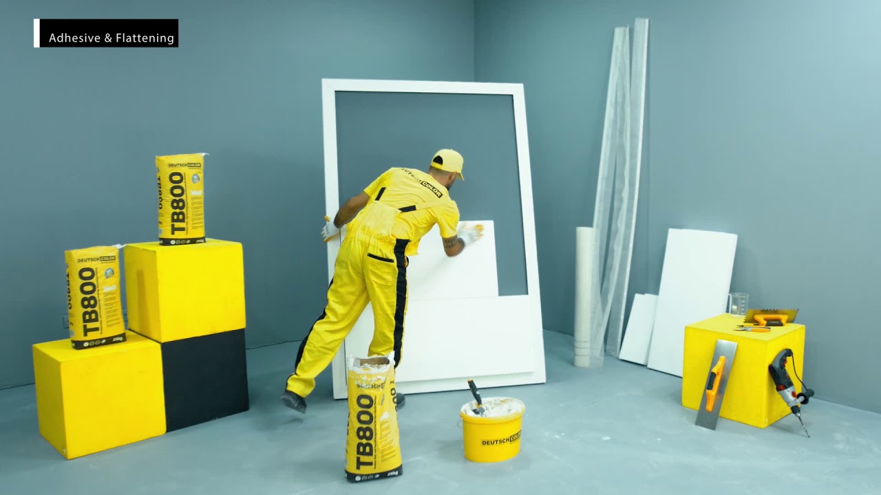 DEUTSCHCOLOR TB 800 APPLICATION - YouTube