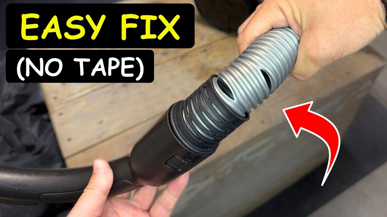 How to Fix a Torn-Out Vacuum Hose Easily! - YouTube