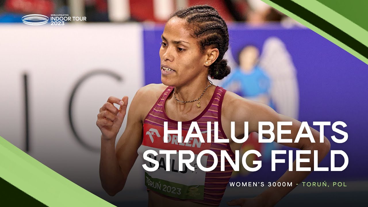 Hailu 🇪🇹 wins her first ever 3000m thanks to an amazing kick 🚀 | World ...