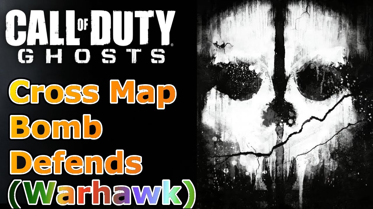 COD: Ghosts - (Warhawk) Cross Map Bomb Defends - YouTube