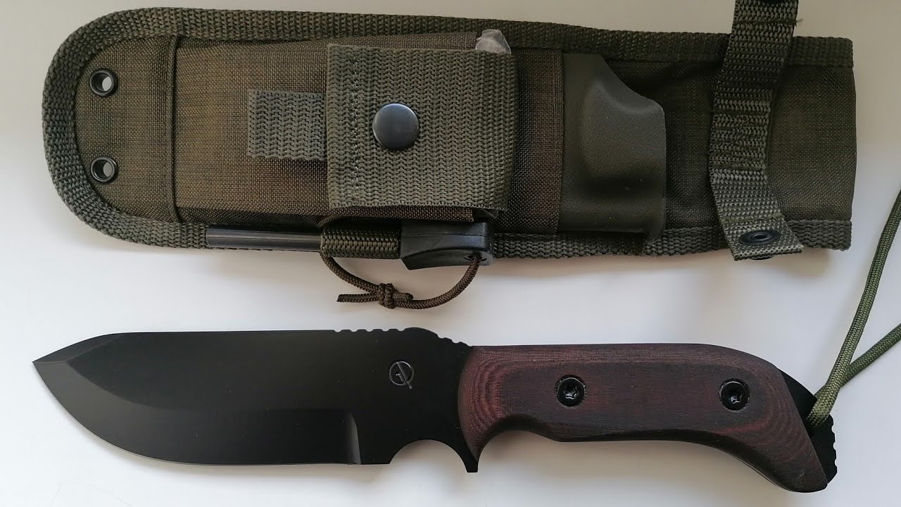 NS4 Survival knife, Nóż Survivalowy NS4 Piranha, handmade in Poland ...