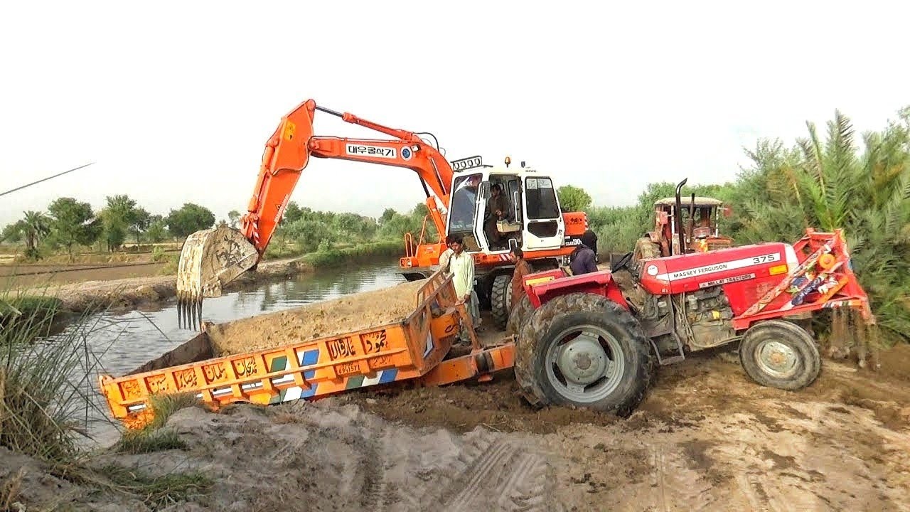 Hydraulic Unloading trolley | powerful unloading - YouTube