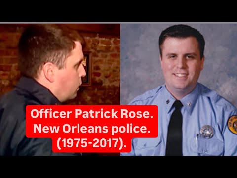The untimely death of officer Patrick Rose. New Orleans PD. (1975-2017 ...