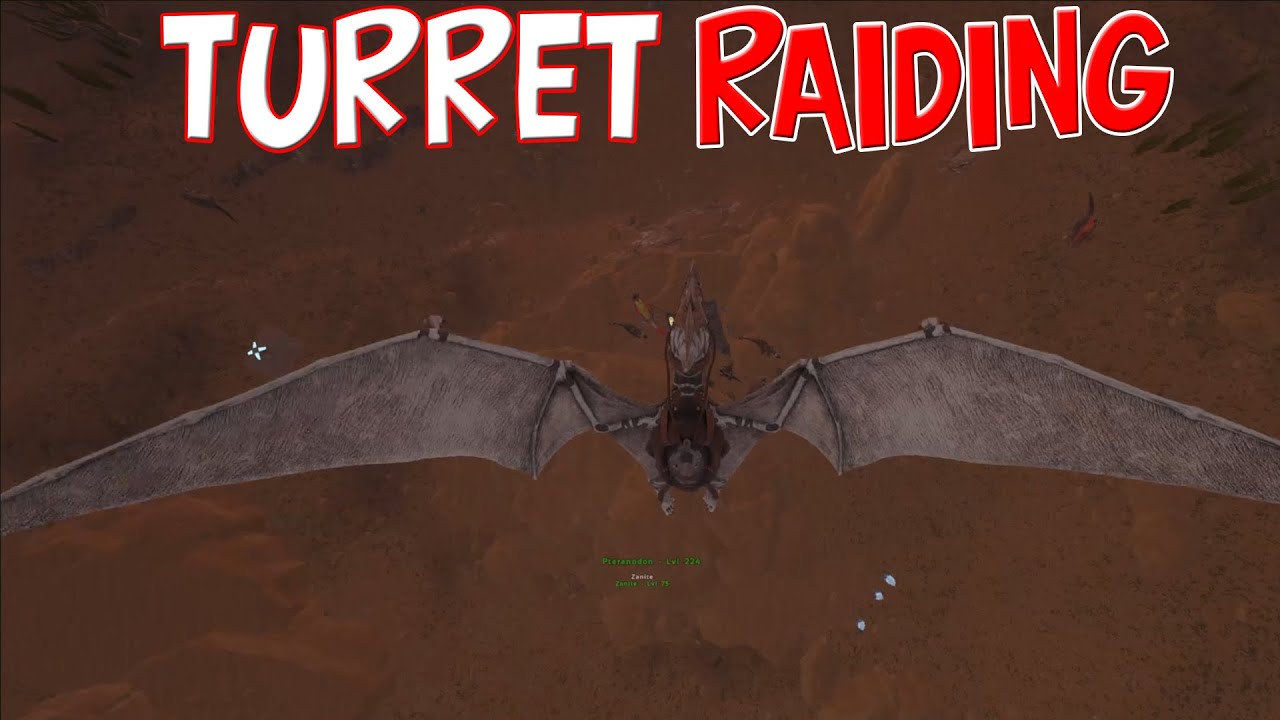 RAIDING OUR FIRST TURRET BASE - MTS - ARK DUO PVP - YouTube