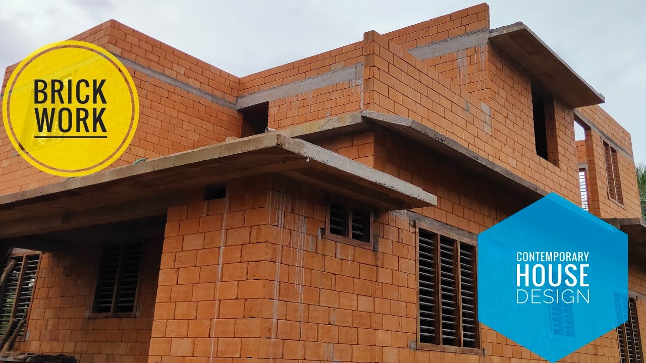 Brick house structure finished in three month!! eco-friendly budget ...