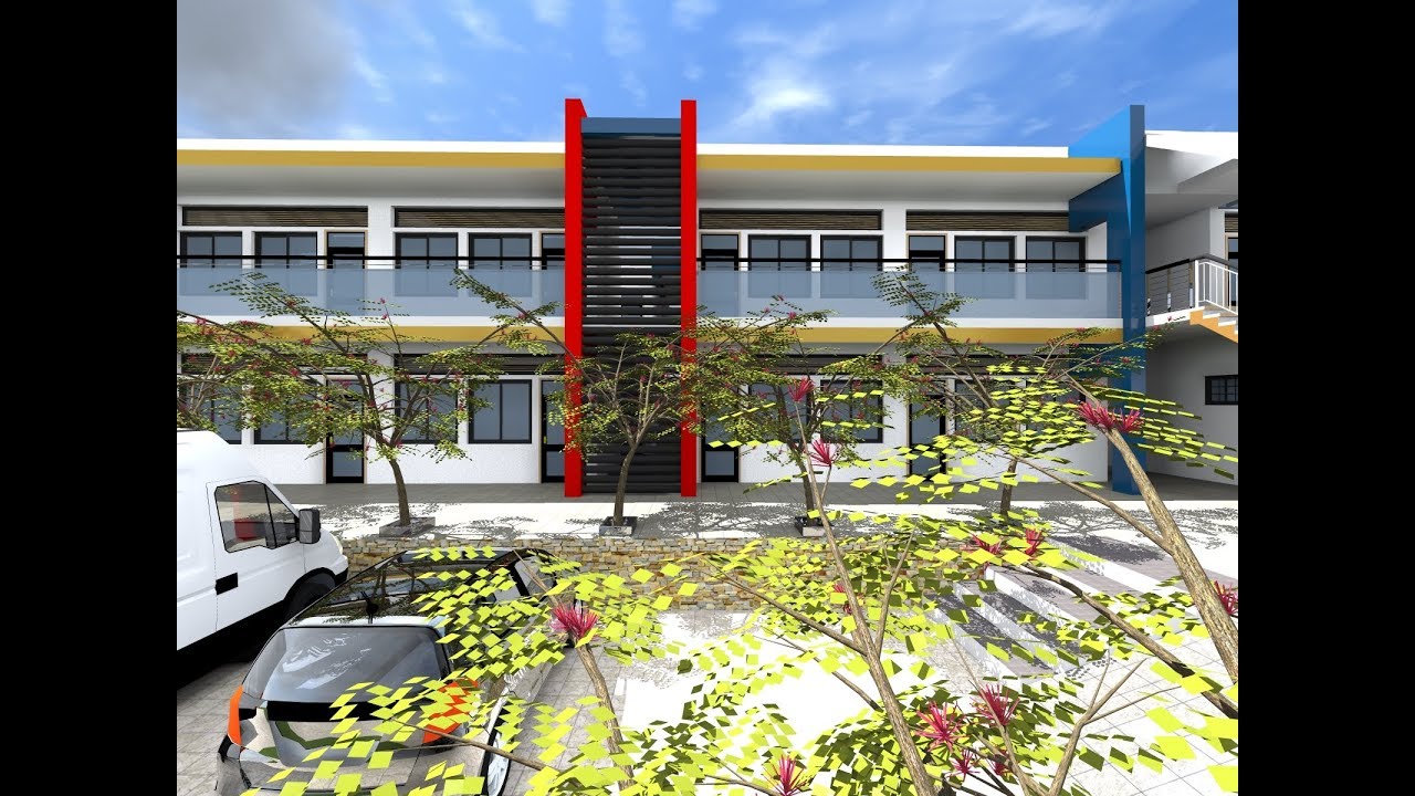 ARCHICAD SCHOOL DESIGN DESPLAY - YouTube