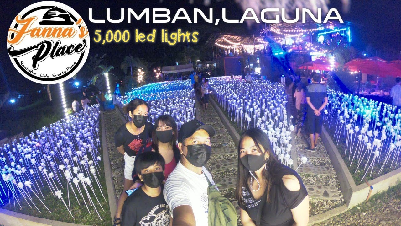 JANA'S PLACE lumban,laguna with 5,000 led lights - YouTube