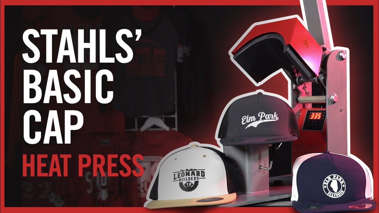 The Most Affordable Hat Heat Press | Stahls' Clam Basic Cap Press - YouTube